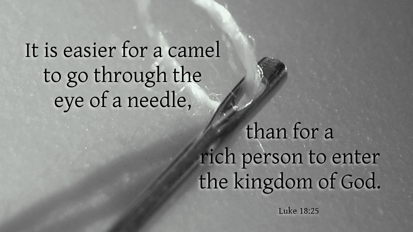 WHEN WEALTH IS A LIMITATION Bishop Jordan
