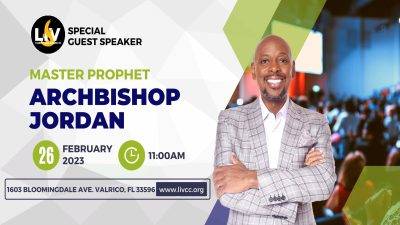 Official Website of Bishop E. Bernard Jordan | Master Prophet