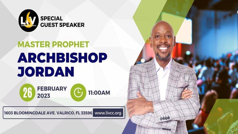 Official Website of Bishop E. Bernard Jordan | Master Prophet