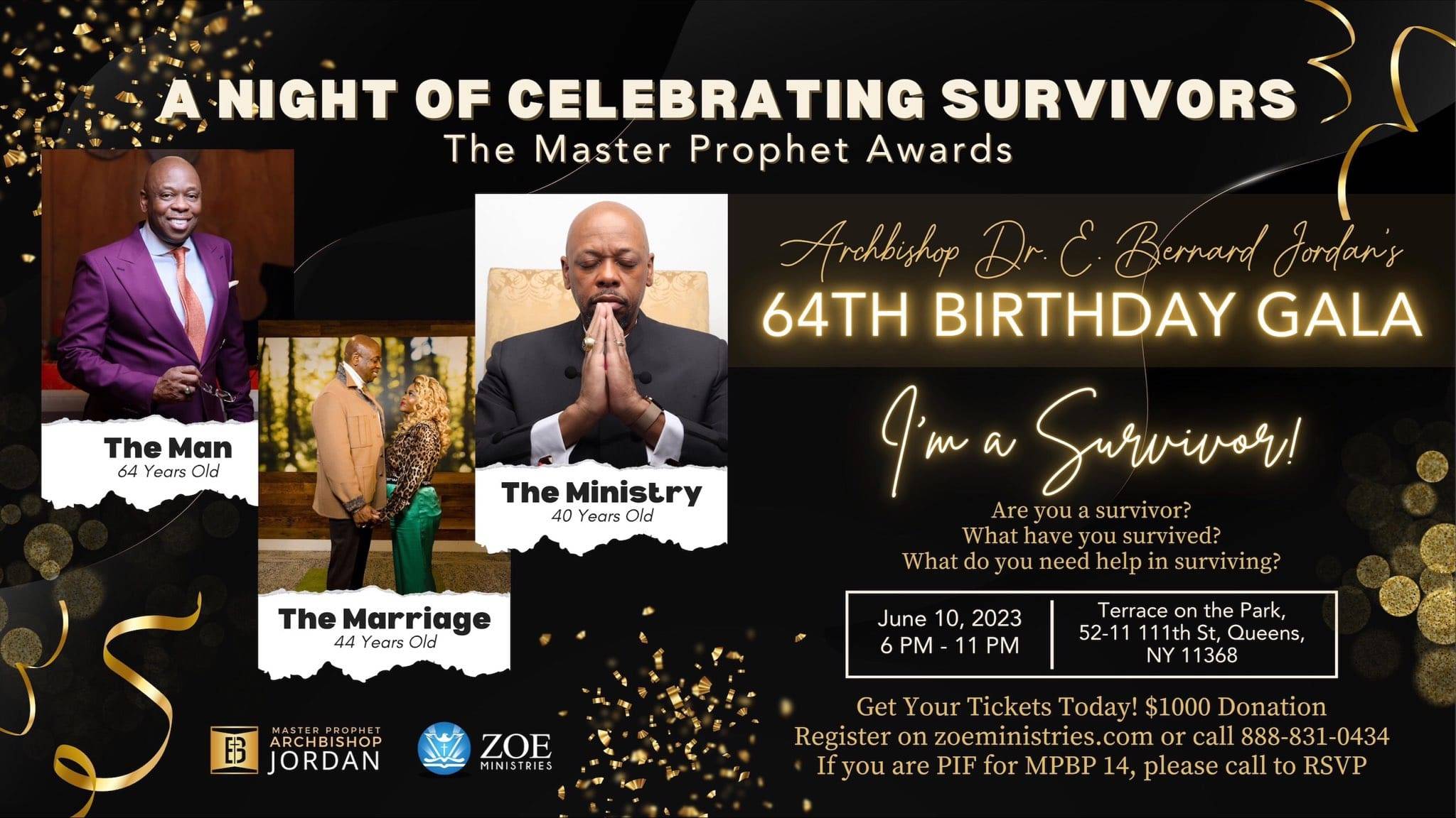 Official Website of Bishop E. Bernard Jordan | Master Prophet