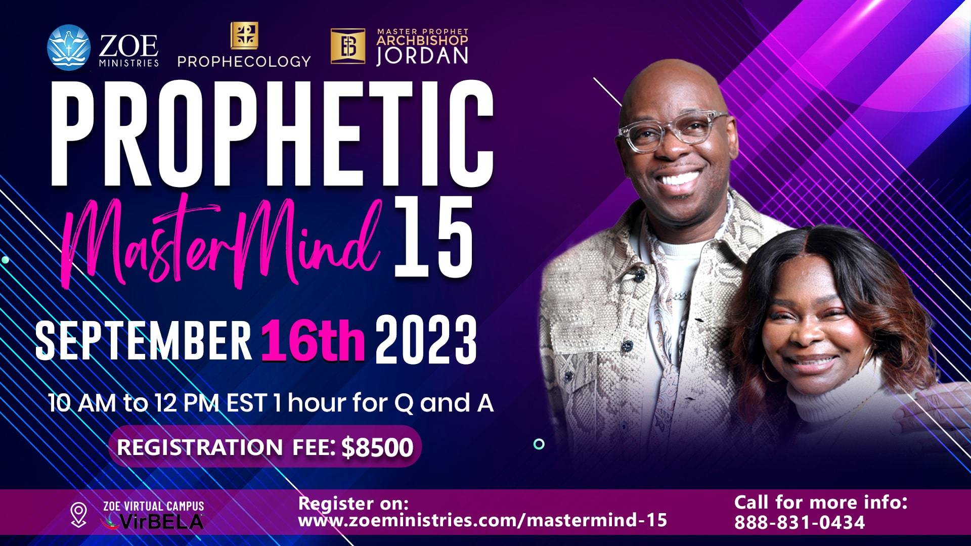 Official Website of Bishop E. Bernard Jordan | Master Prophet