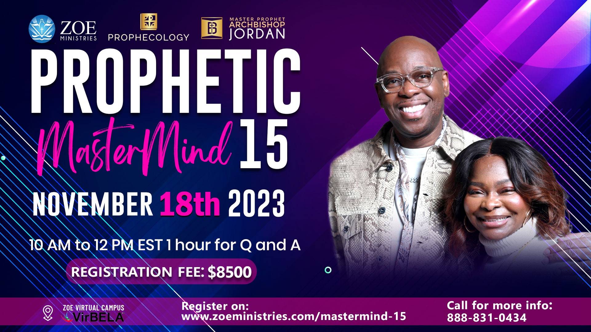Official Website of Bishop E. Bernard Jordan | Master Prophet