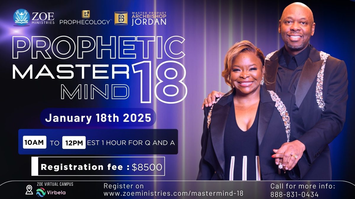 Official Website of Bishop E. Bernard Jordan | Master Prophet