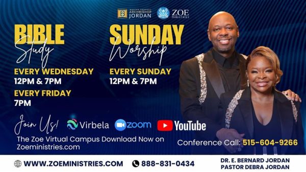 Official Website of Bishop E. Bernard Jordan | Master Prophet